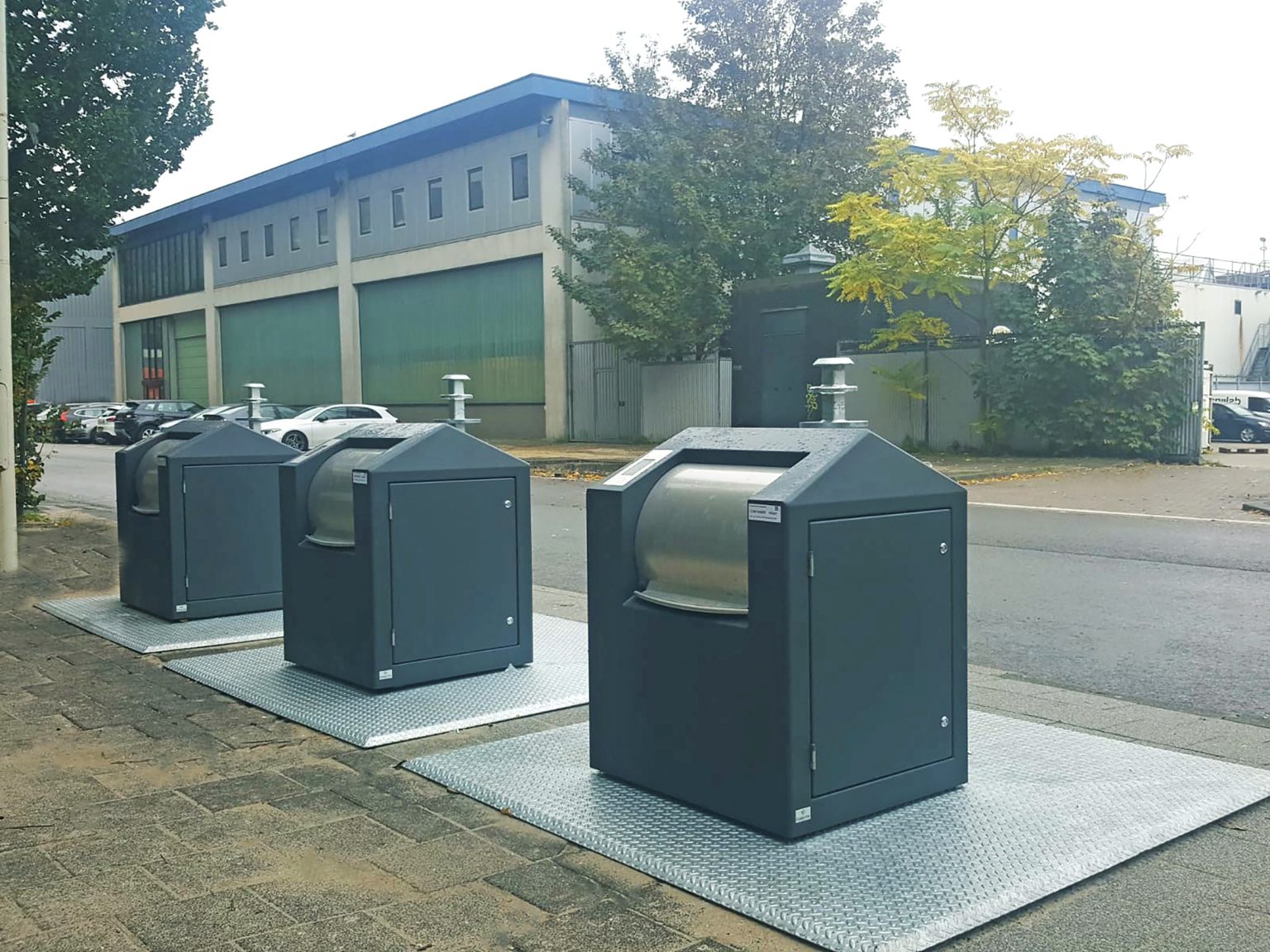 Sidcon regelt perscontainers voor de Lee Towers in Rotterdam